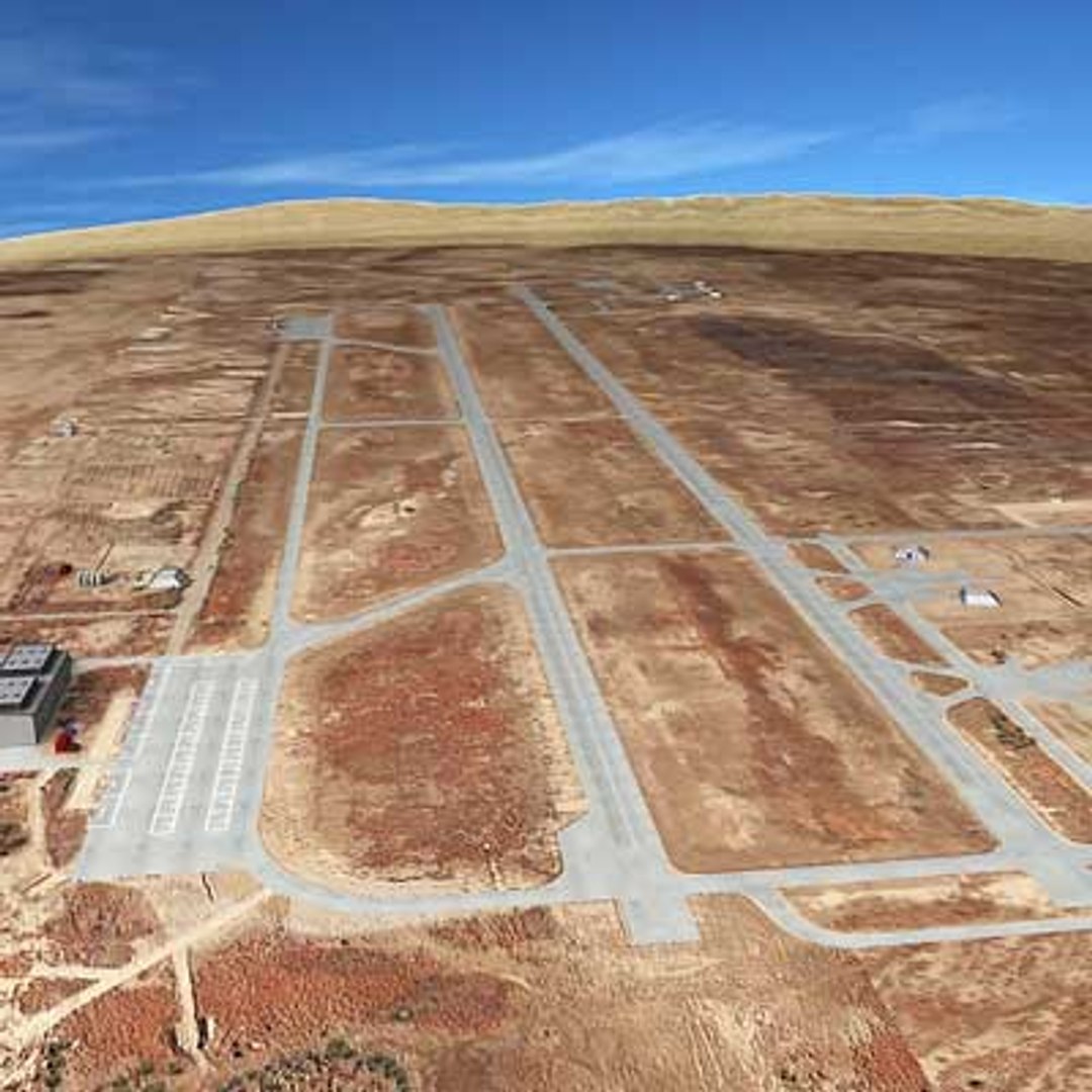 Airfield Desert 3d Model
