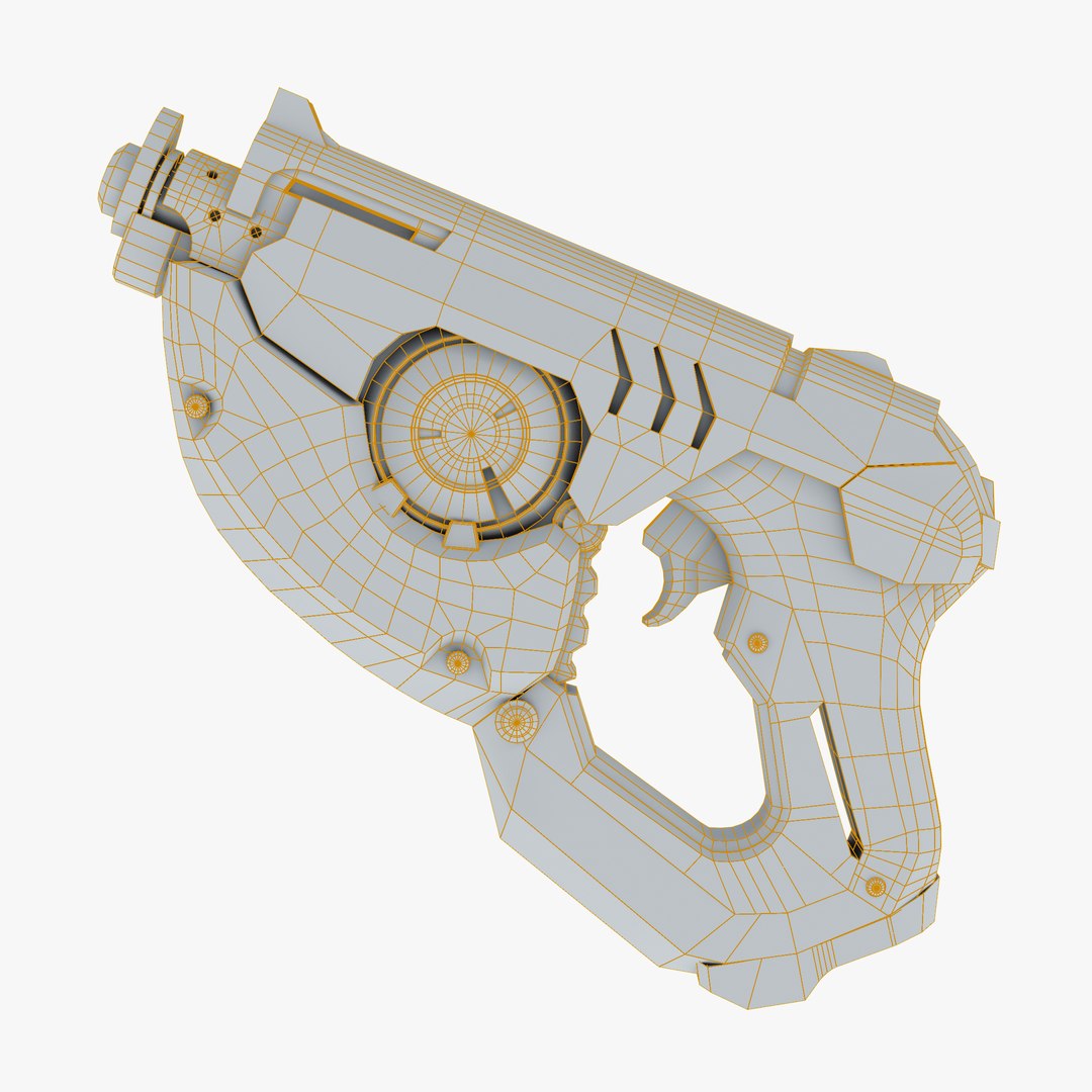 3D 3D Tracer Gun From Overwatch 1 - TurboSquid 2179138