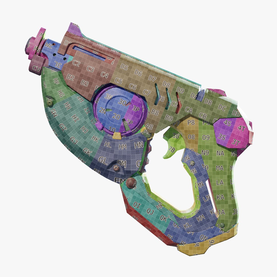 3D 3D Tracer Gun From Overwatch 1 - TurboSquid 2179138