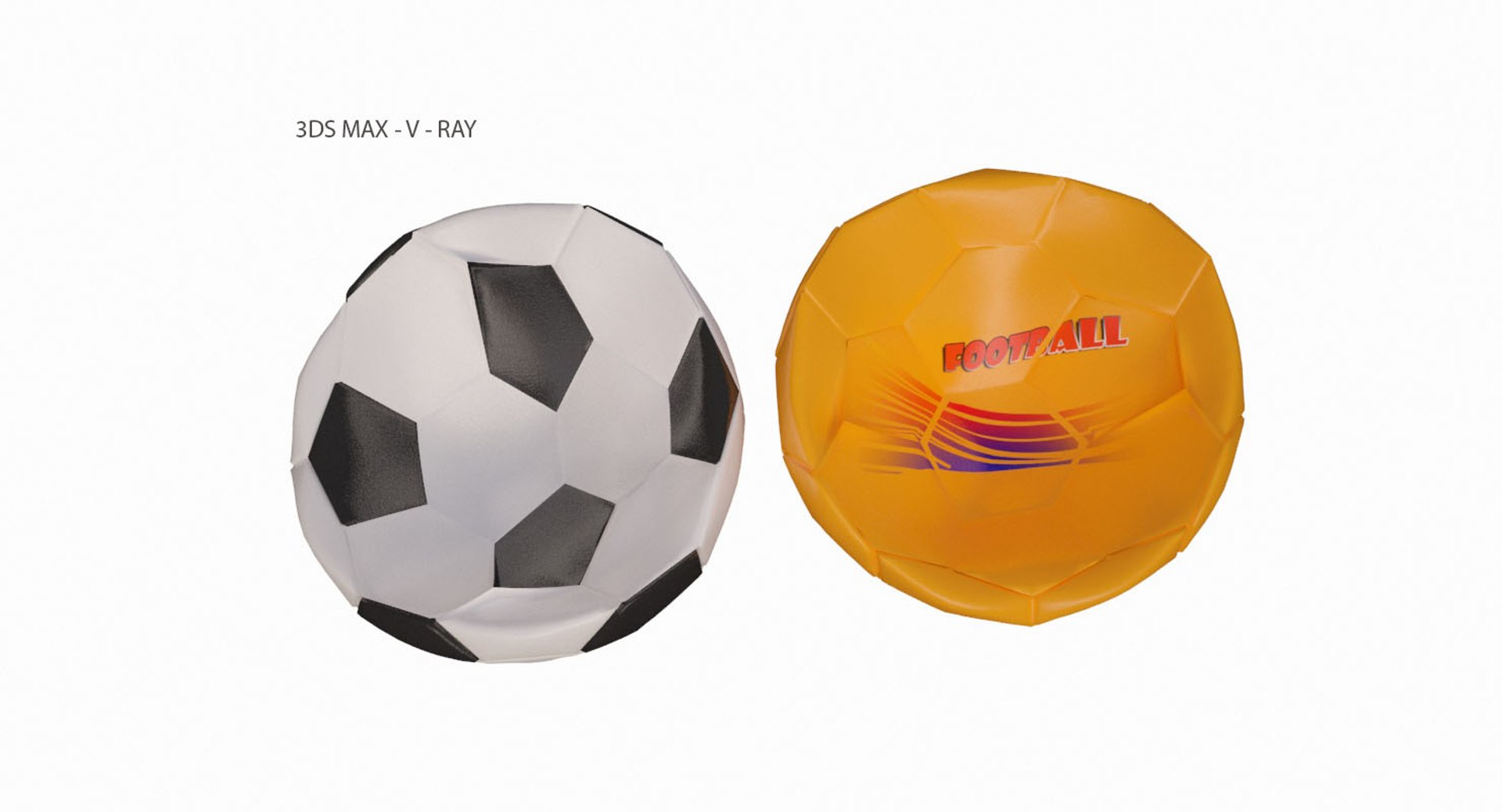 3D Deflated Balls Model - TurboSquid 1216395