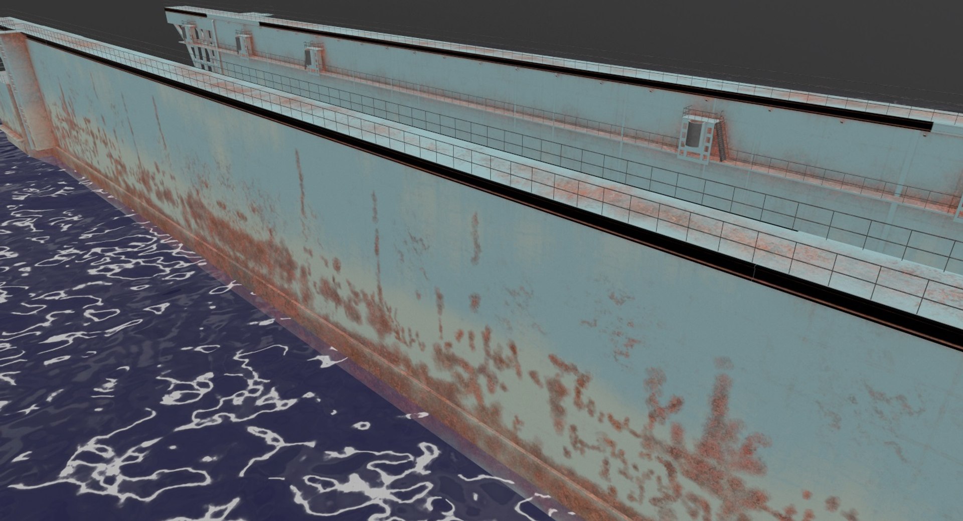 Floating Dock 3D Model - TurboSquid 1425041
