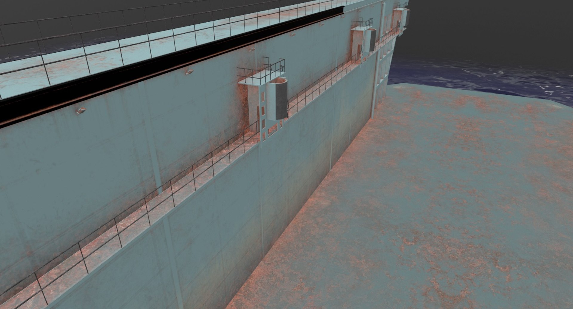 Floating Dock 3D Model - TurboSquid 1425041