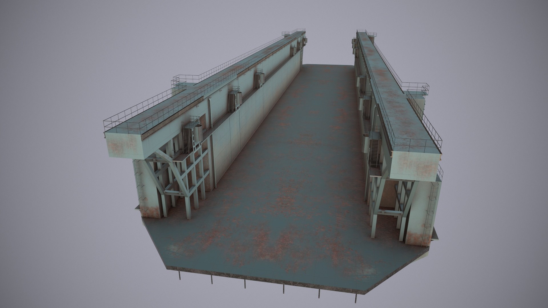 Floating Dock 3D Model - TurboSquid 1425041