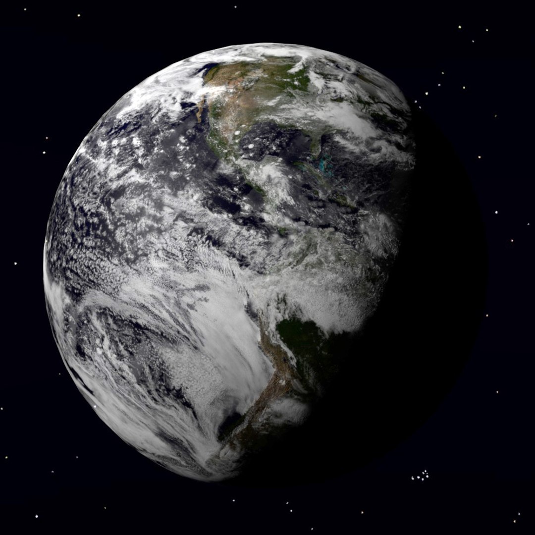 3d Model Earth Advanced Render