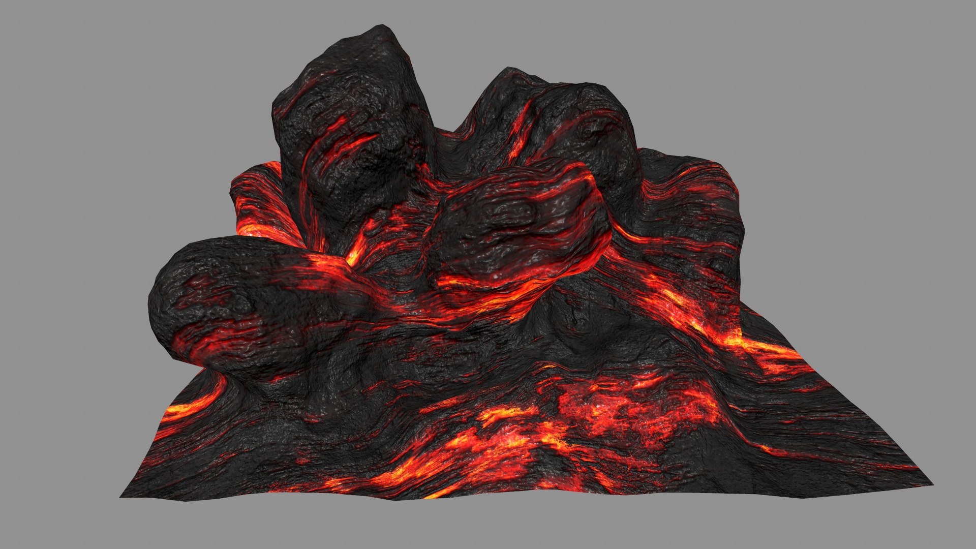 3D Lava Rock - TurboSquid 1293524