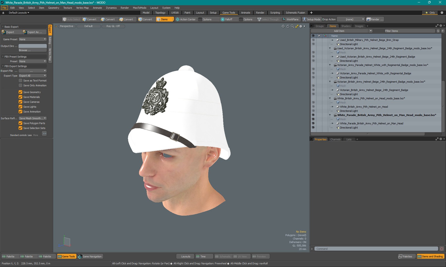 White Parade British Army Pith Helmet On Man Head 3D Model - TurboSquid ...