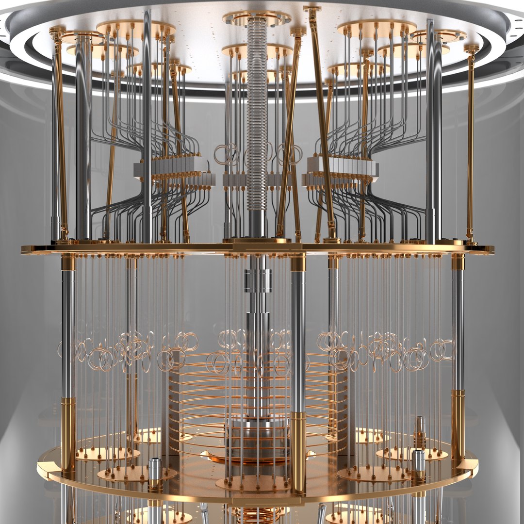 Quantum Computer 3D Model - TurboSquid 1594665