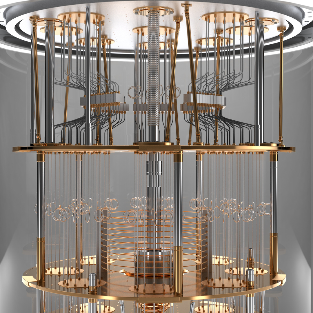 Quantum computer 3D model - TurboSquid 1594665