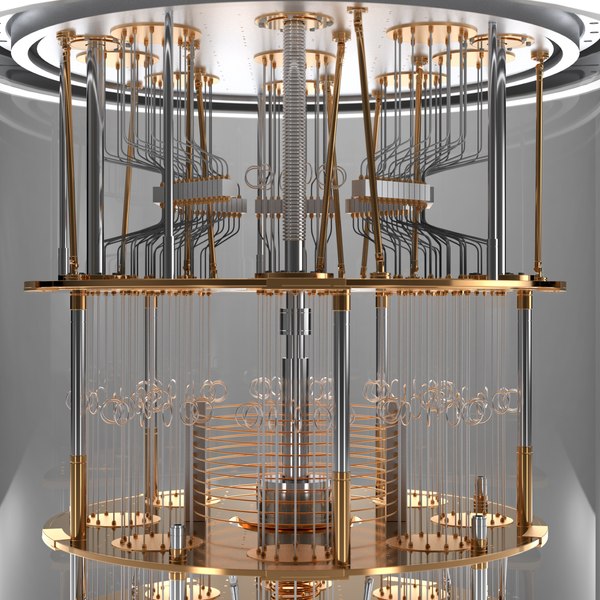 Quantum computer 3D model - TurboSquid 1594665