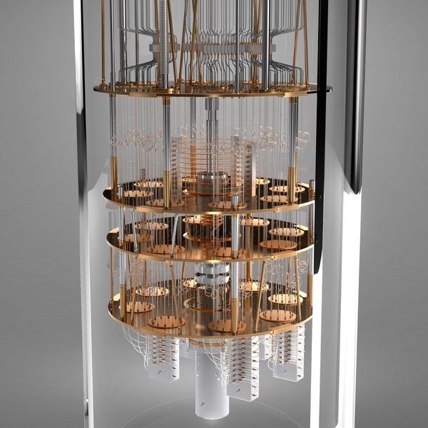 Quantum computer 3D model - TurboSquid 1594665