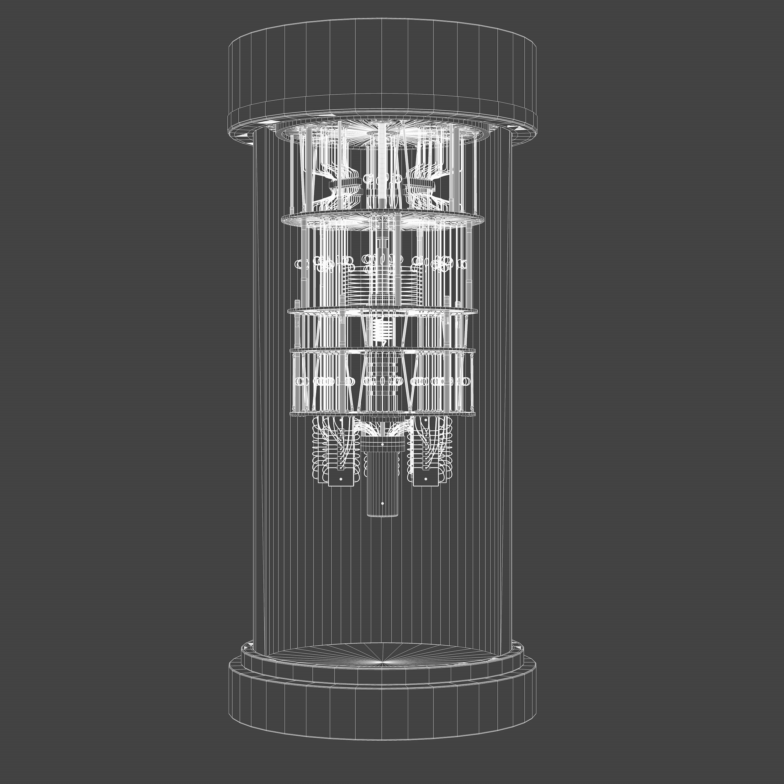 Quantum computer 3D model - TurboSquid 1594665