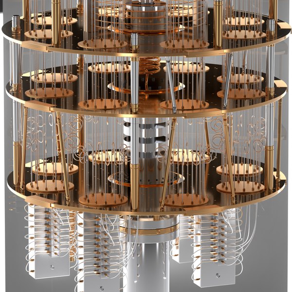 Quantum computer 3D model - TurboSquid 1594665