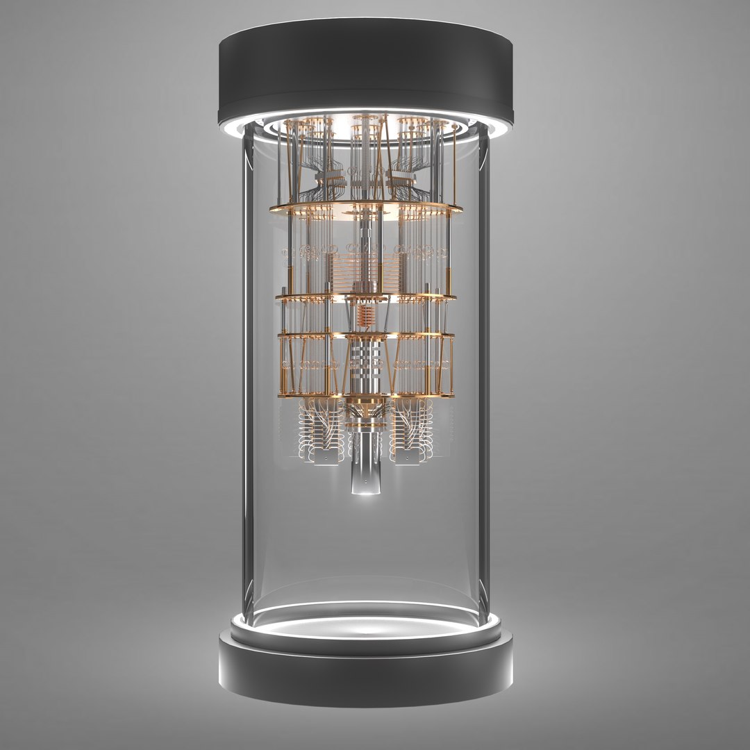 Quantum Computer 3D Model - TurboSquid 1594665
