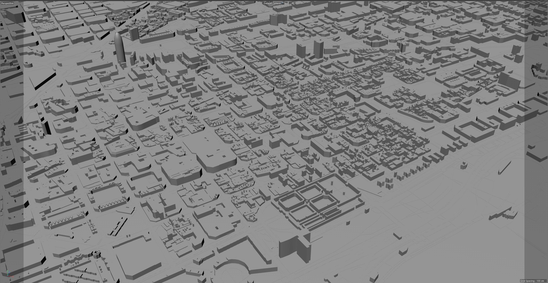 Barcelona Downtown Spain 3D Model - TurboSquid 1988163