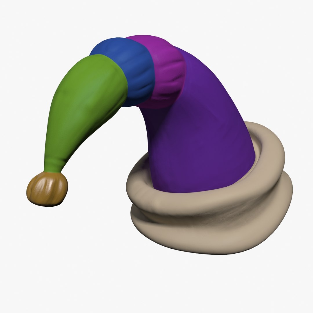 3d Model Of Fool Cap
