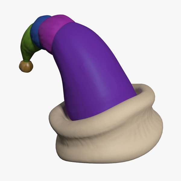 3d model of fool cap