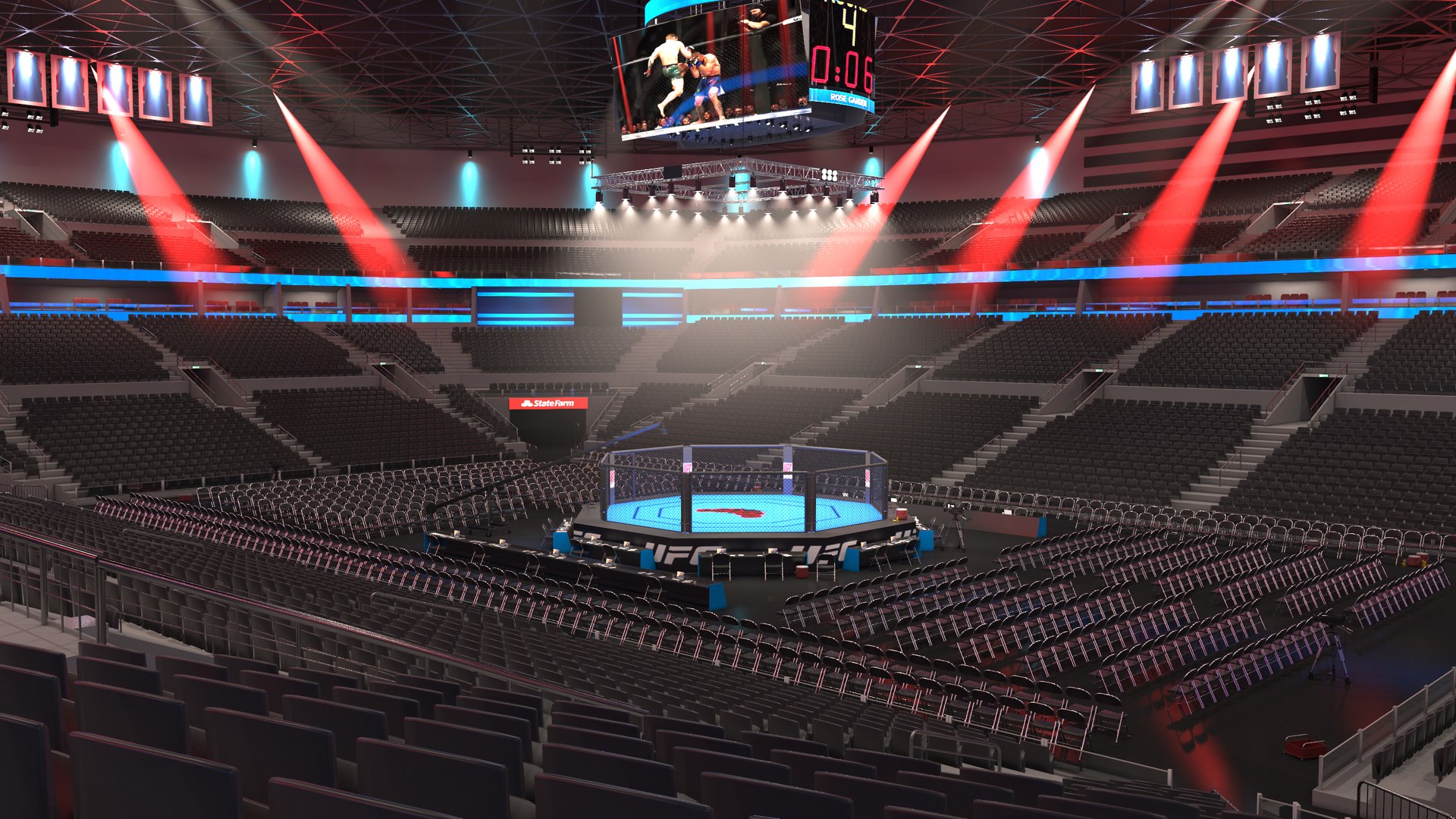 Stadium Ufc 3D Model - TurboSquid 1547746