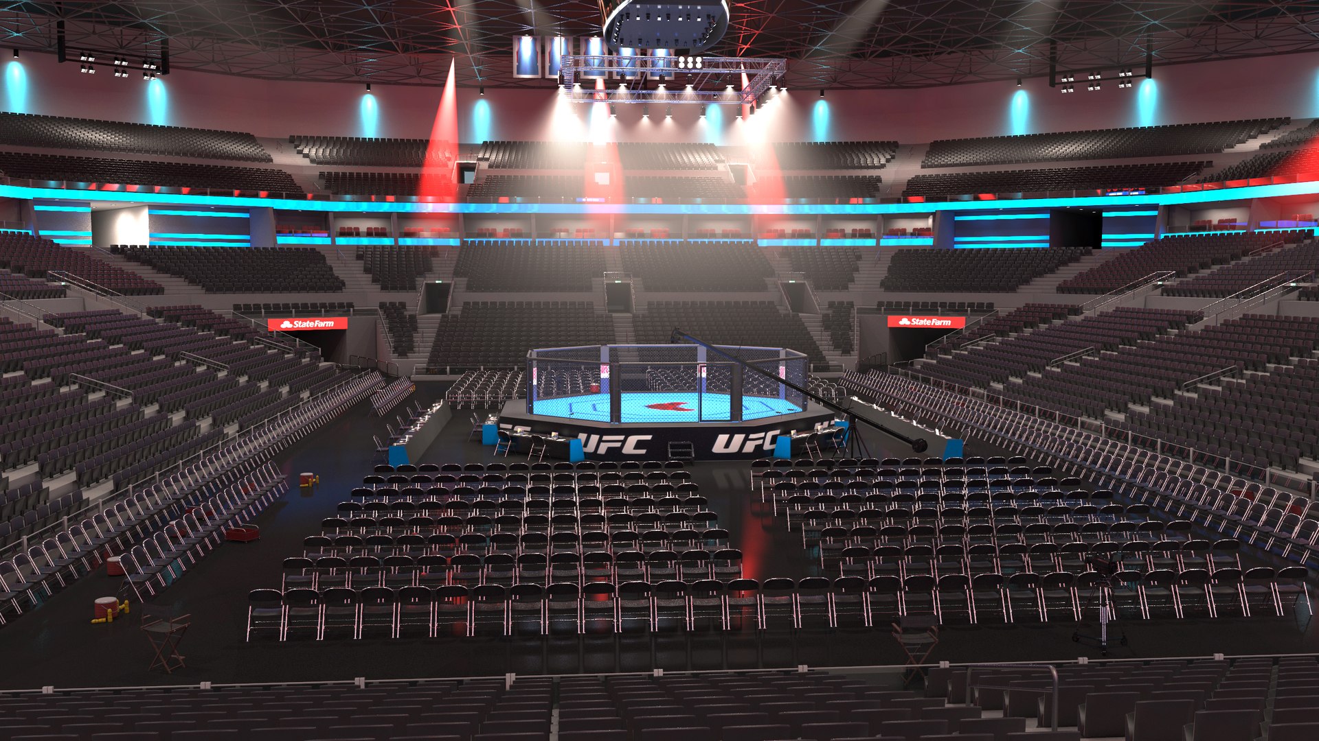 Stadium Ufc 3D Model - TurboSquid 1547746