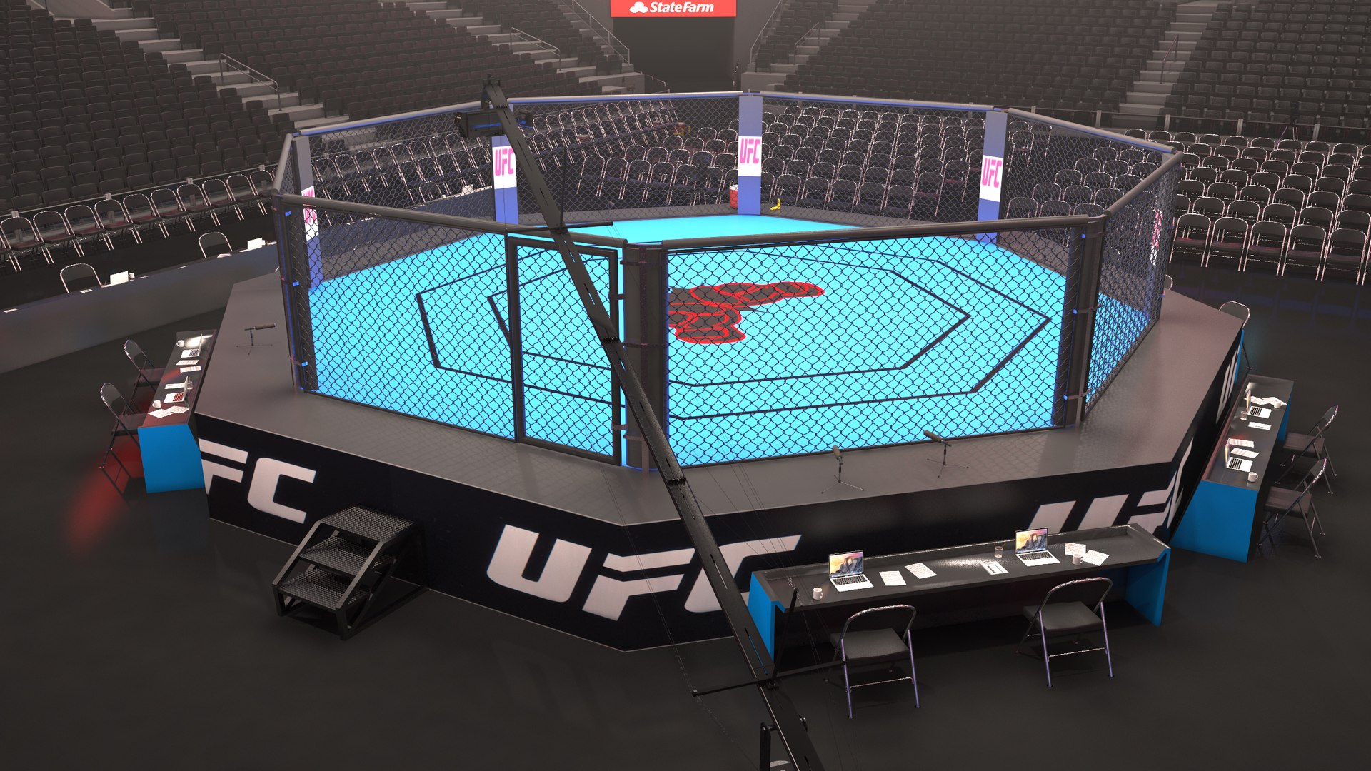 Stadium Ufc 3D Model - TurboSquid 1547746