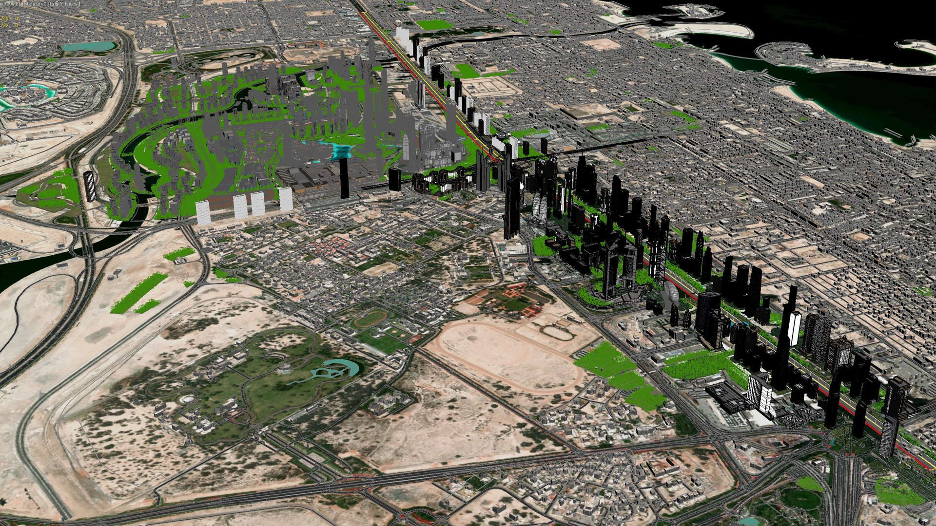 3D Model Dubai City - TurboSquid 2241300