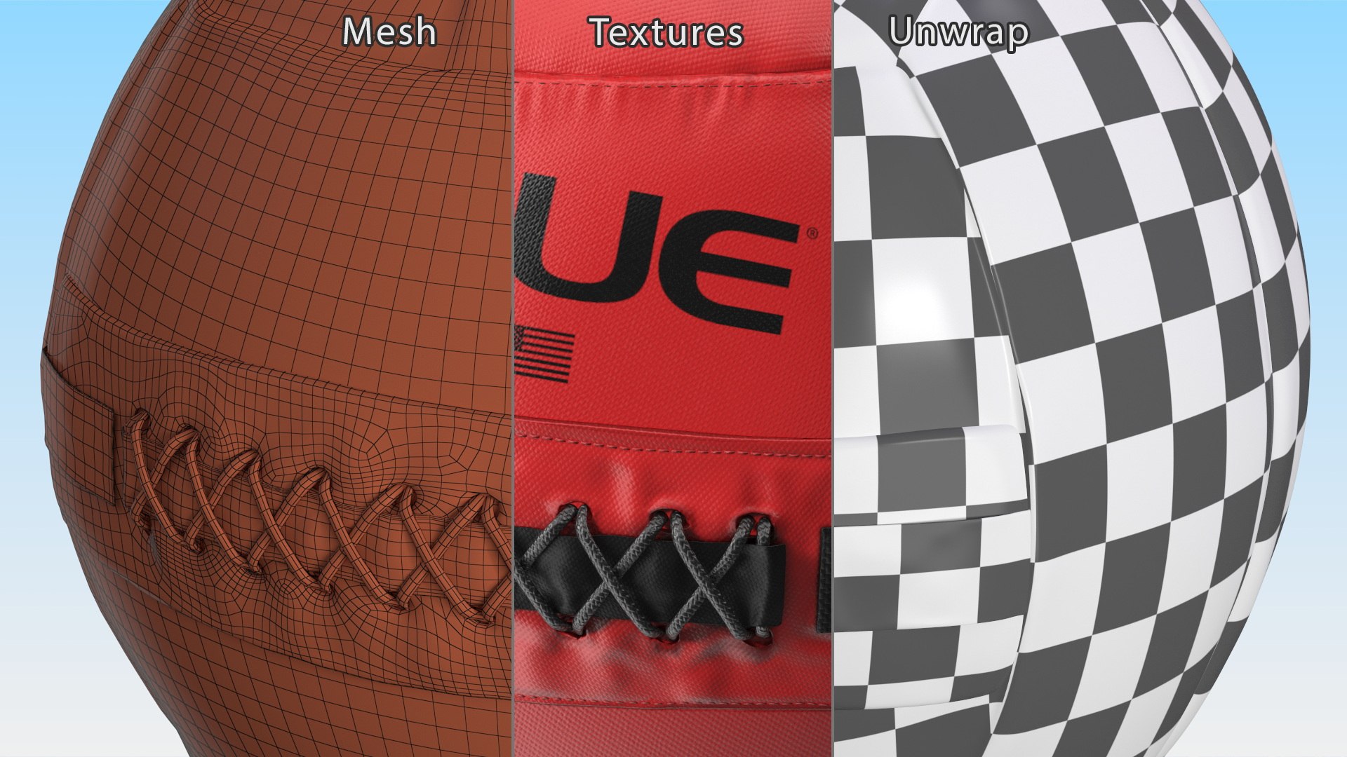 Red Fitness Medicine Ball 3D model - TurboSquid 2031226