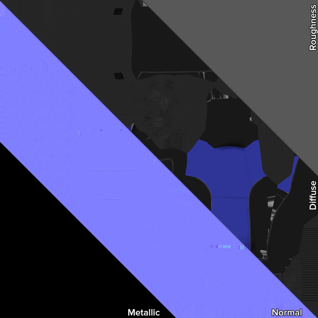 3D Oil Rig Drillers Chair Model - TurboSquid 1276332