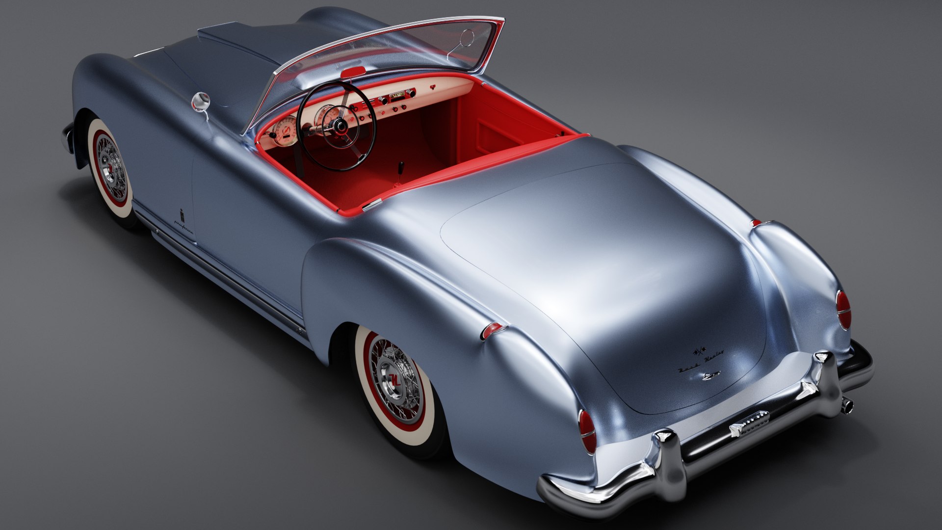 3D Model Nash Healey Pininfarina 1952-1953 - TurboSquid 1887418