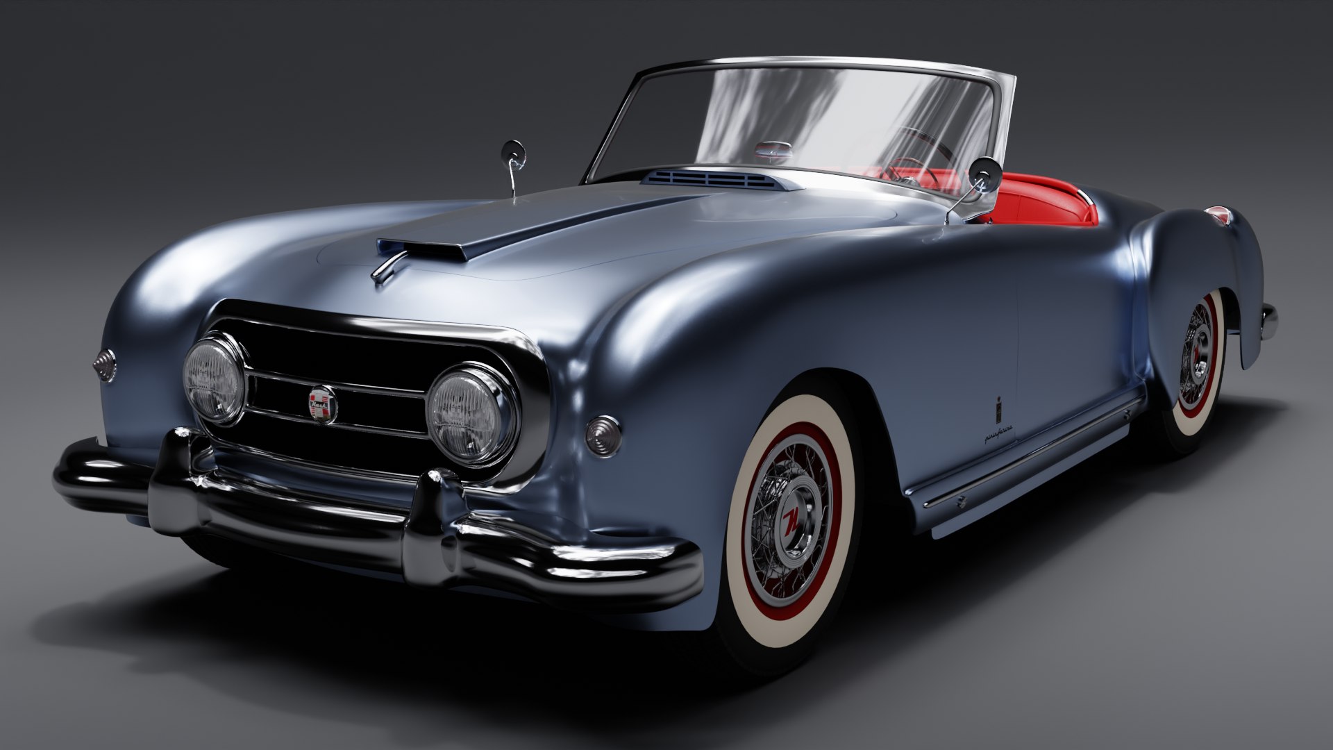 3D Model Nash Healey Pininfarina 1952-1953 - TurboSquid 1887418