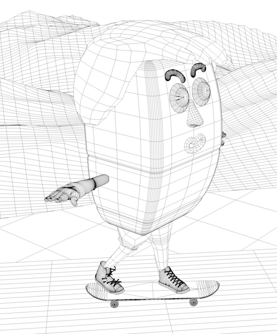 Cartoon Man Male Animation Character Model - TurboSquid 1443274