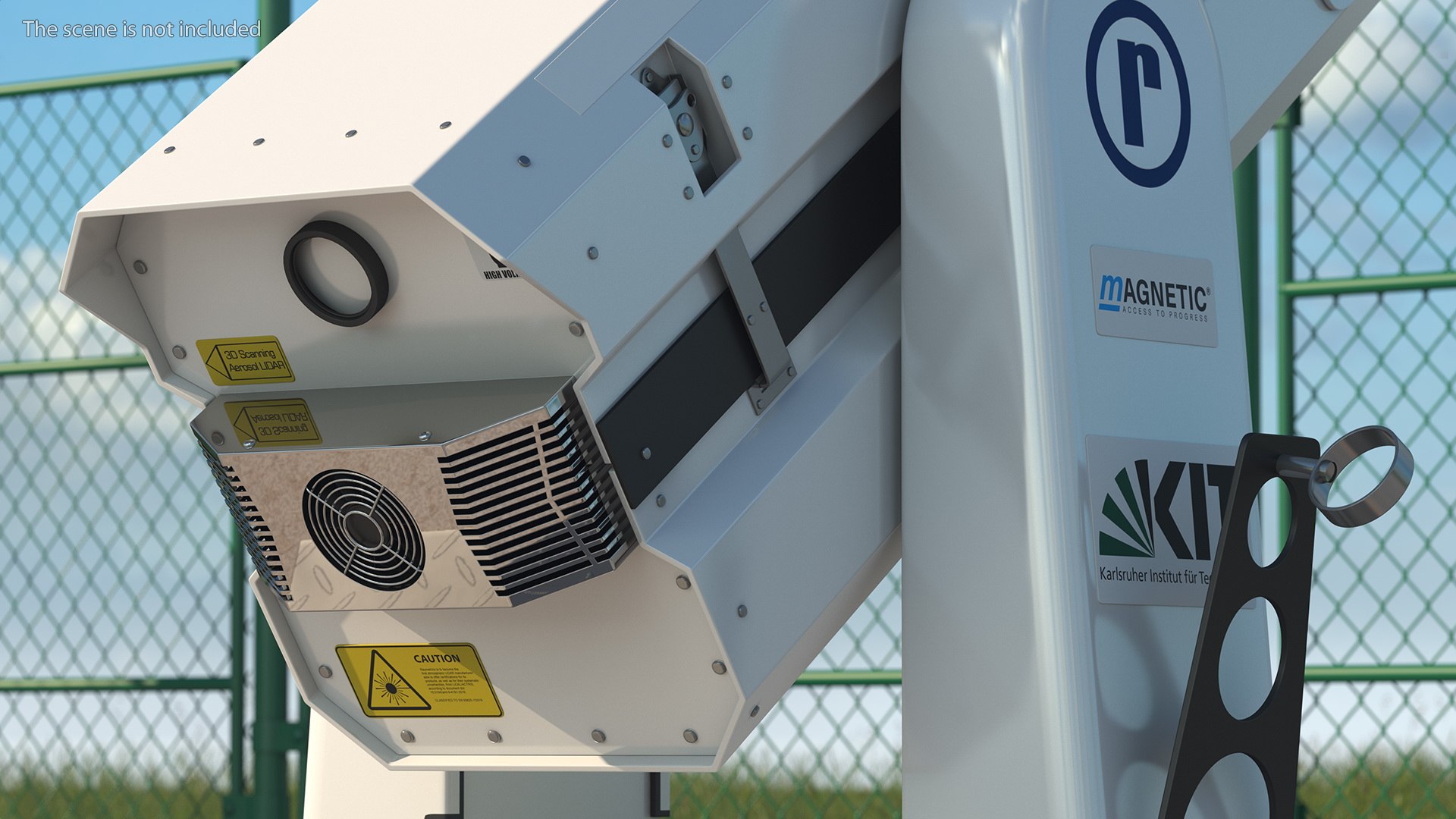 3D Raymetrics Lidar Scanner Visor Model - TurboSquid 1702777