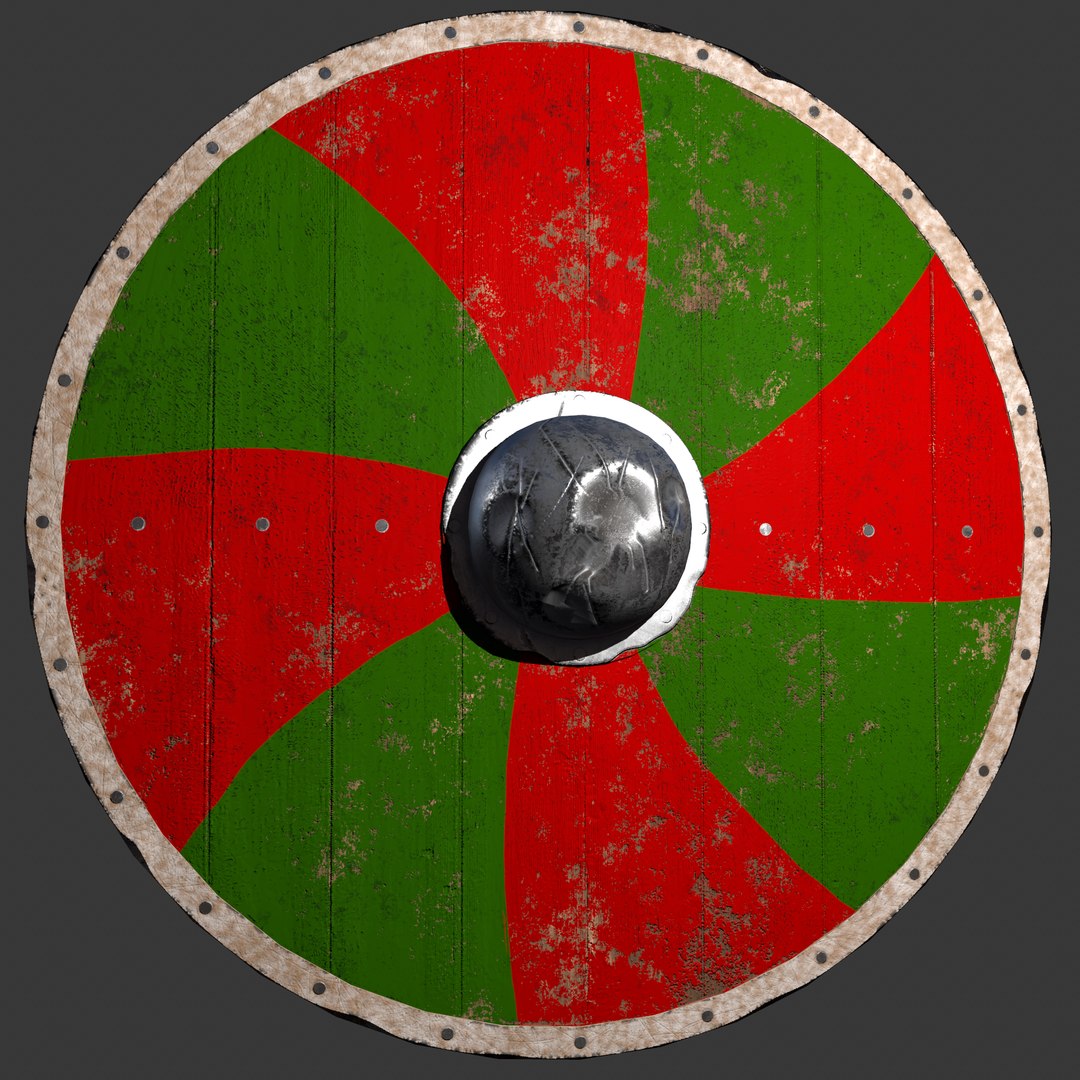 Viking Shield 3D model - TurboSquid 1764440