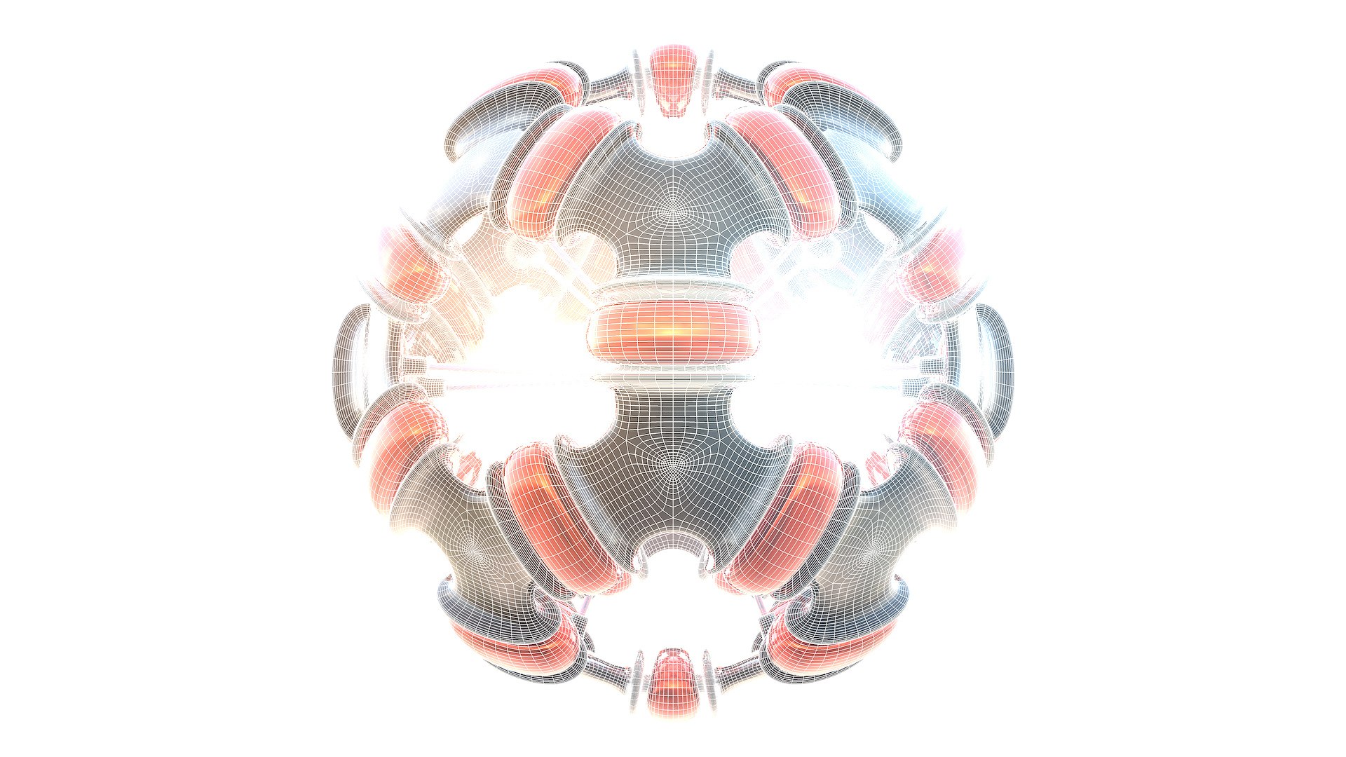 3D High Tech Sci Fi Sphere Model - TurboSquid 2085167