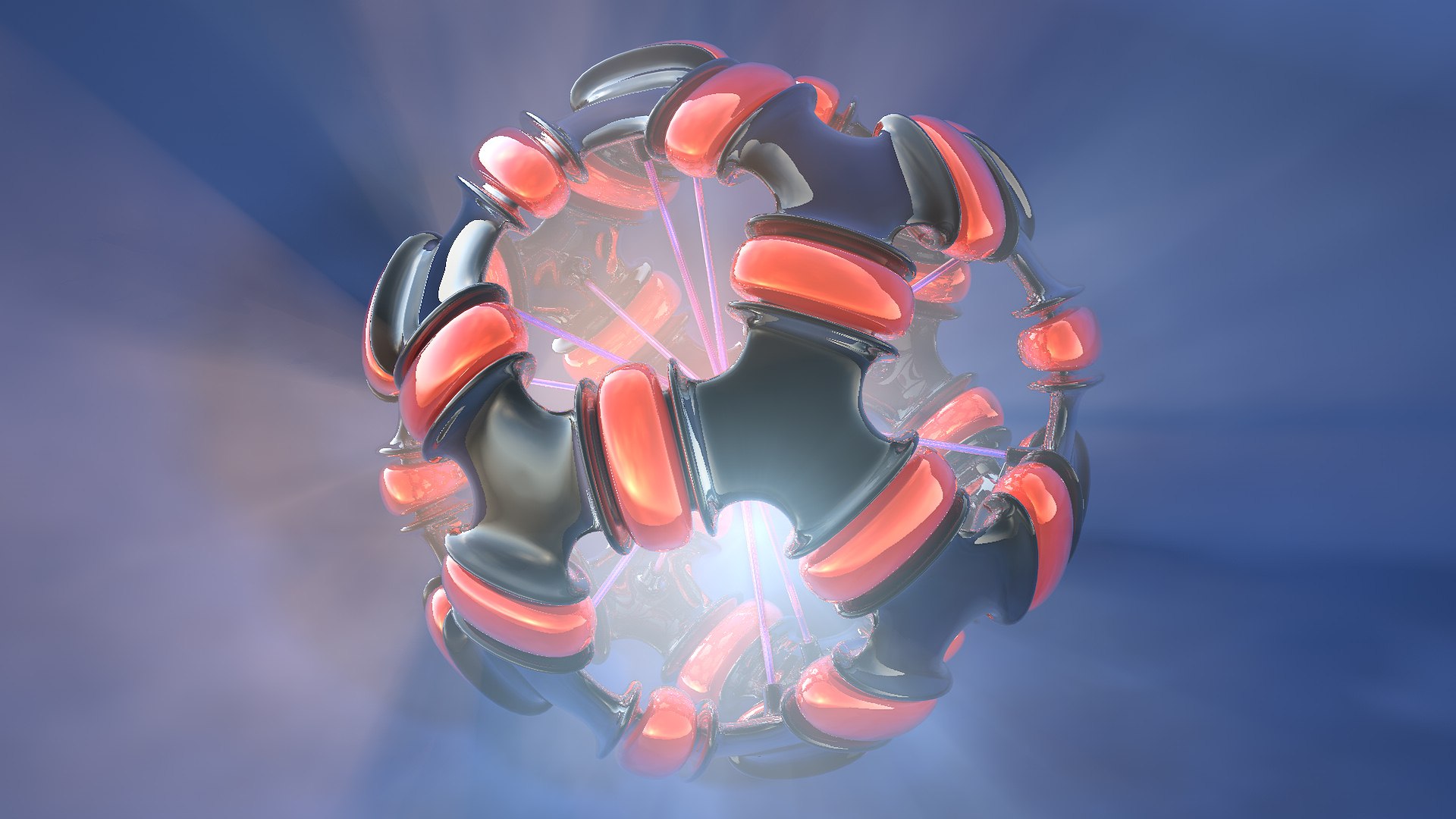 3D High Tech Sci Fi Sphere Model - TurboSquid 2085167