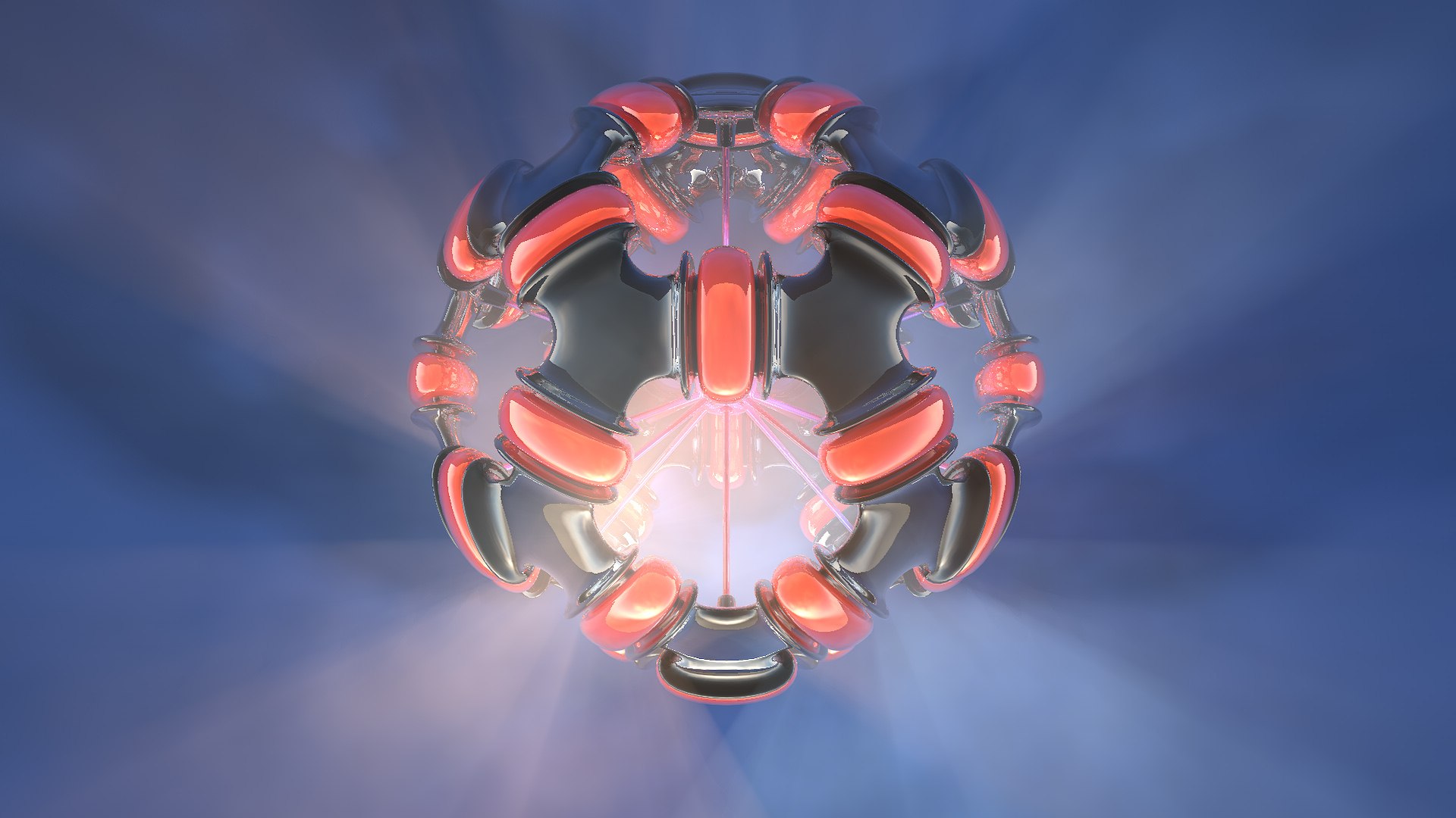 3D High Tech Sci Fi Sphere Model - TurboSquid 2085167