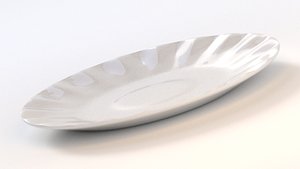 plate food 3d model