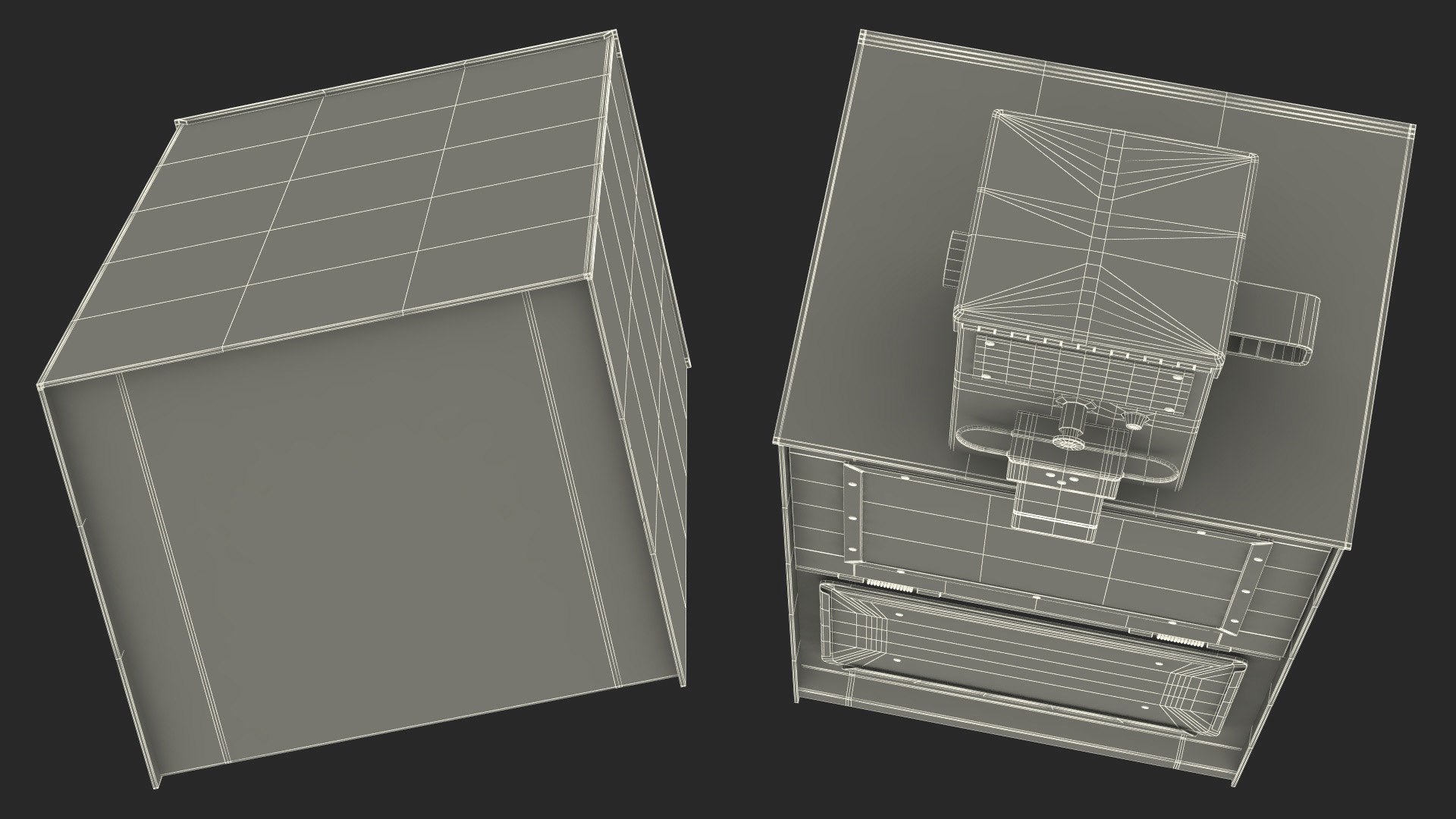 3D Newspaper Vending Machine Model - TurboSquid 2229460