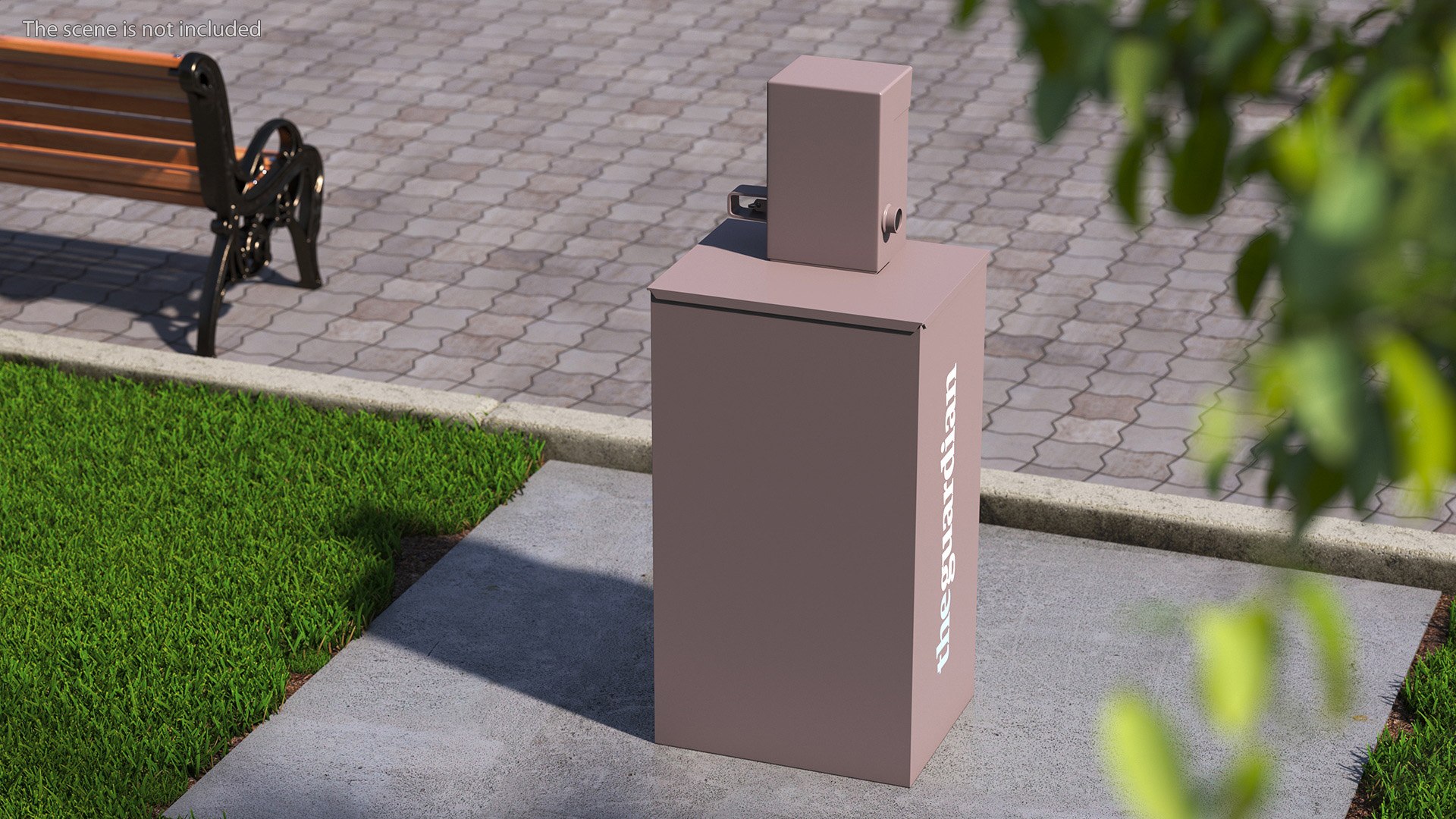 3D Newspaper Vending Machine Model - TurboSquid 2229460