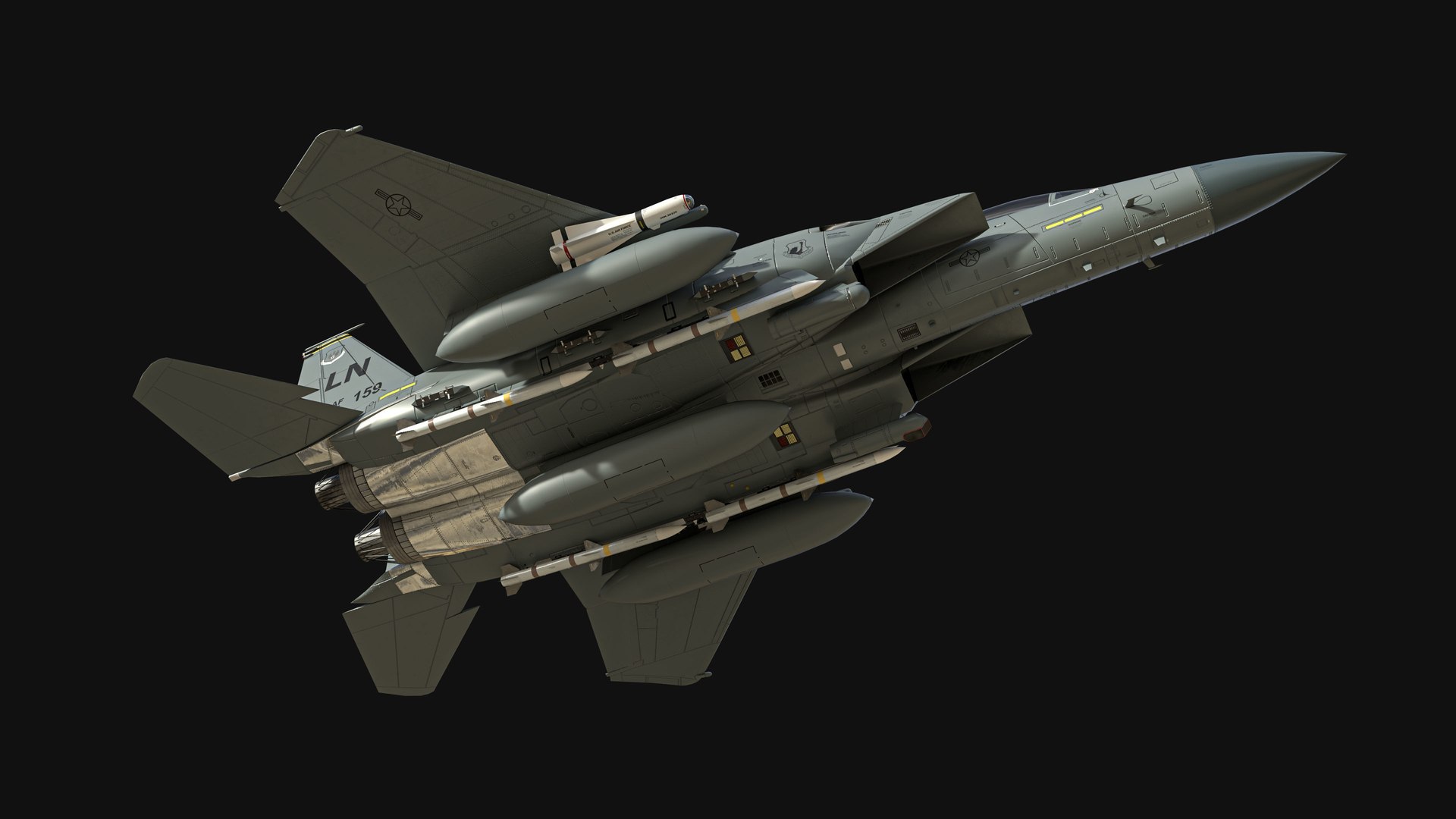 F-15E Strike Eagle 3D - TurboSquid 2053858