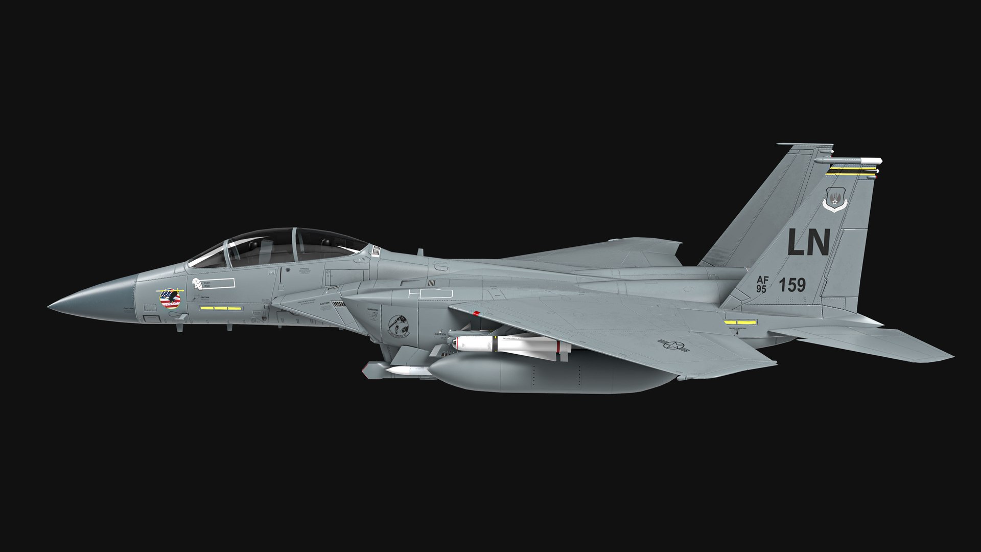 F-15E Strike Eagle 3D - TurboSquid 2053858