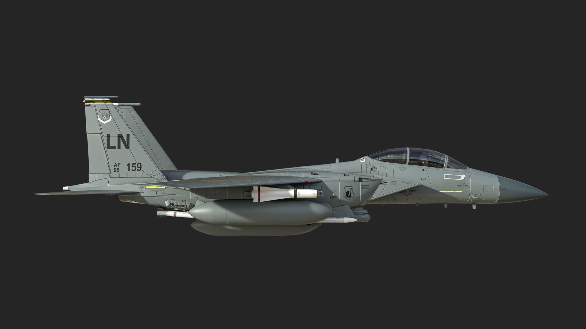 F-15E Strike Eagle 3D - TurboSquid 2053858