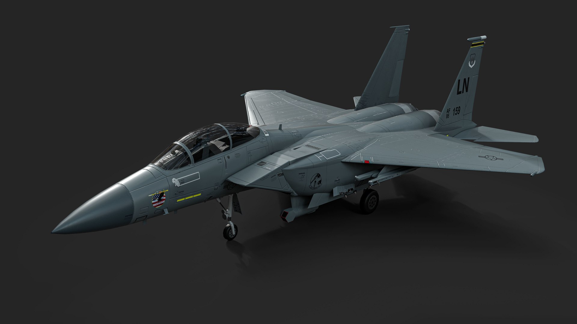 F-15E Strike Eagle 3D - TurboSquid 2053858