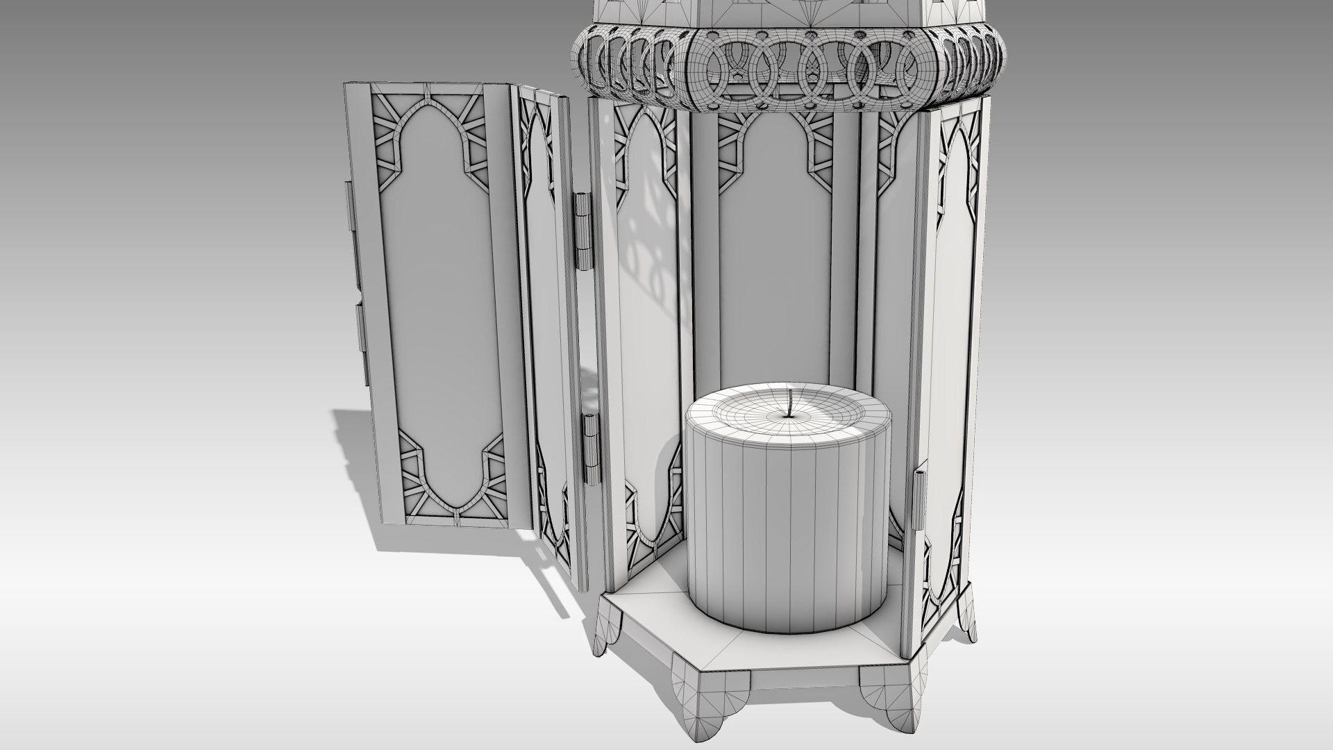 Moroccan Lantern 3D Model - TurboSquid 1642754
