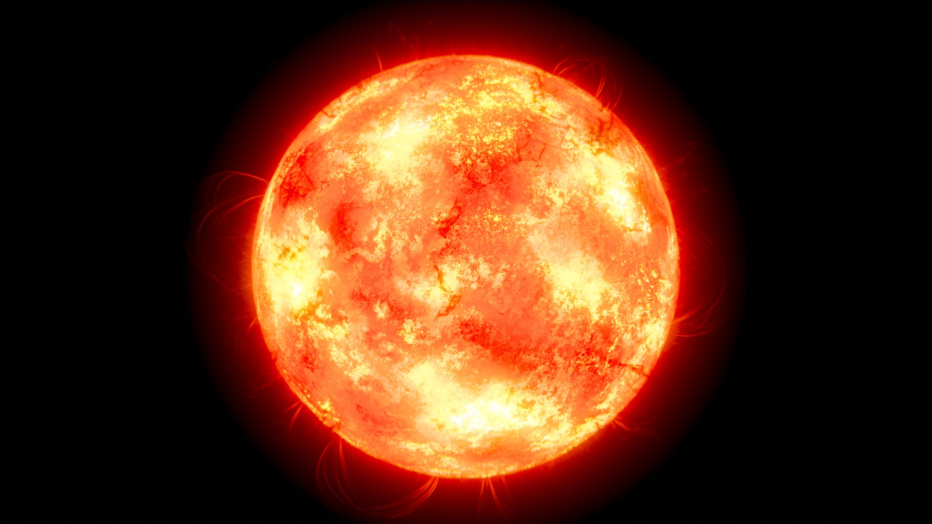 3D Sun 4K - TurboSquid 1871420