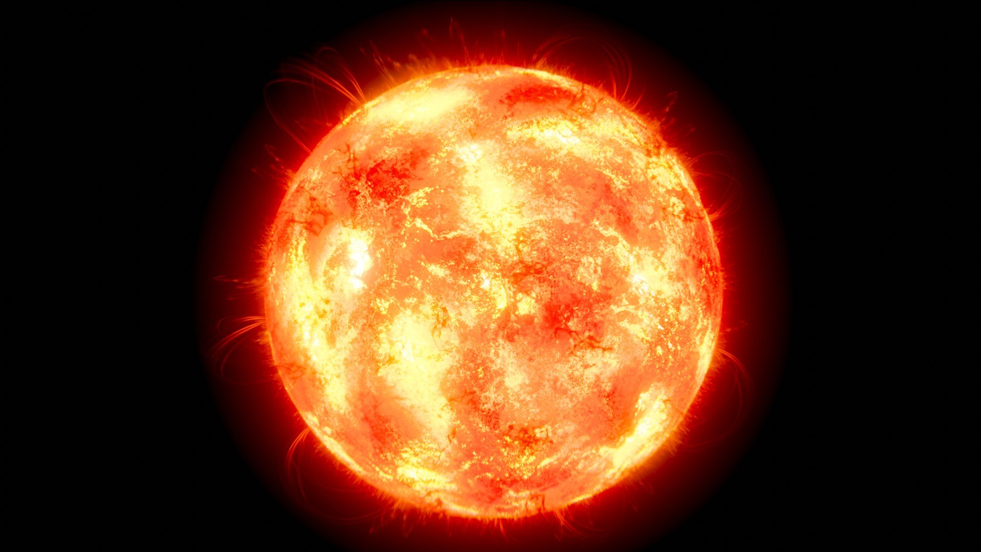 3D Sun 4K - TurboSquid 1871420