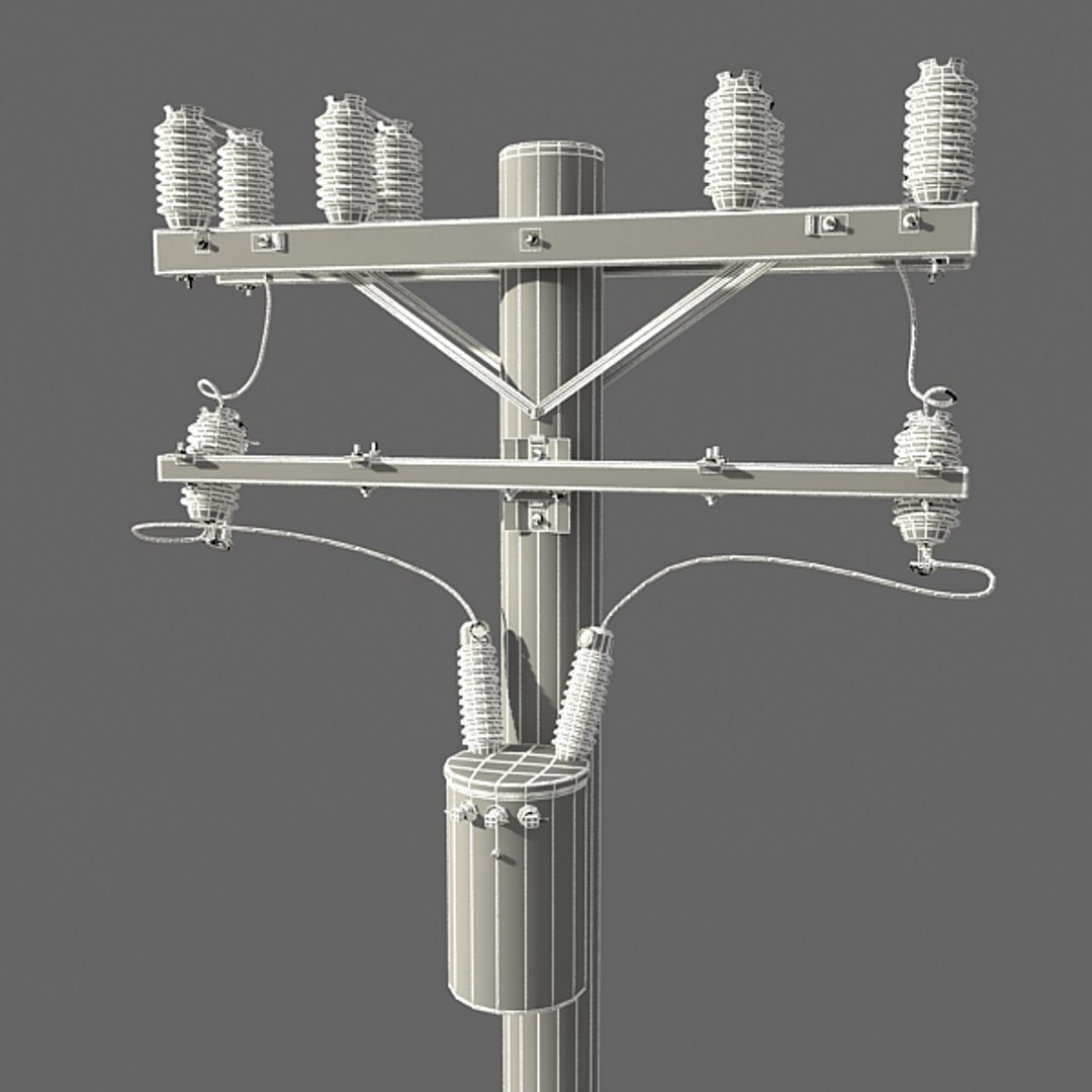 Telephone Pole 3d Max