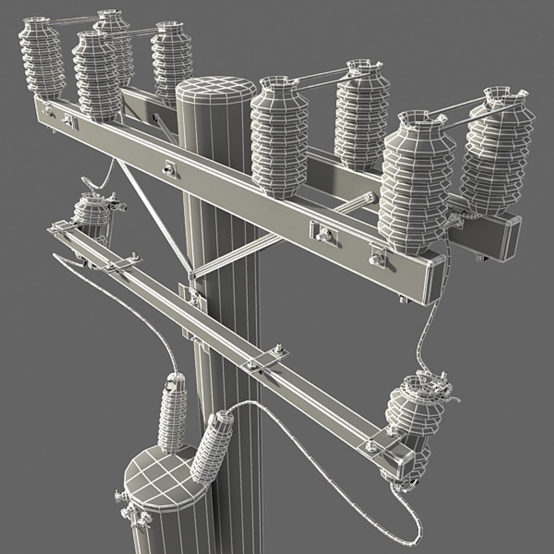 Telephone Pole 3d Max