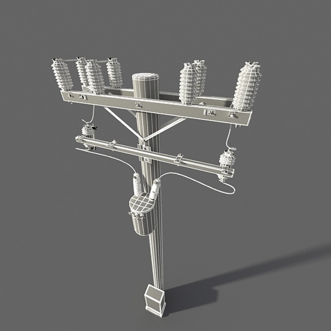 Telephone Pole 3d Max