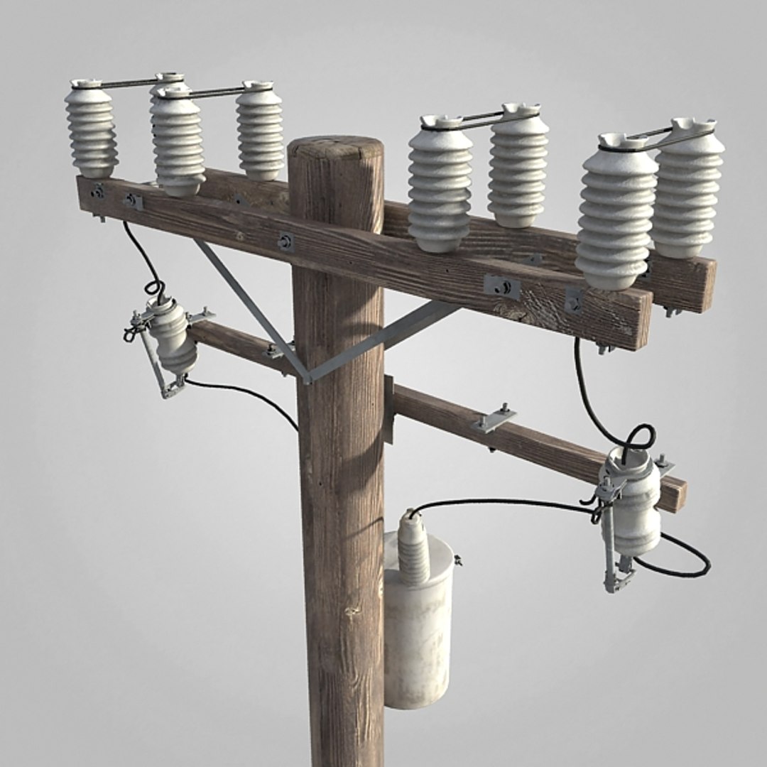 Telephone Pole 3d Max