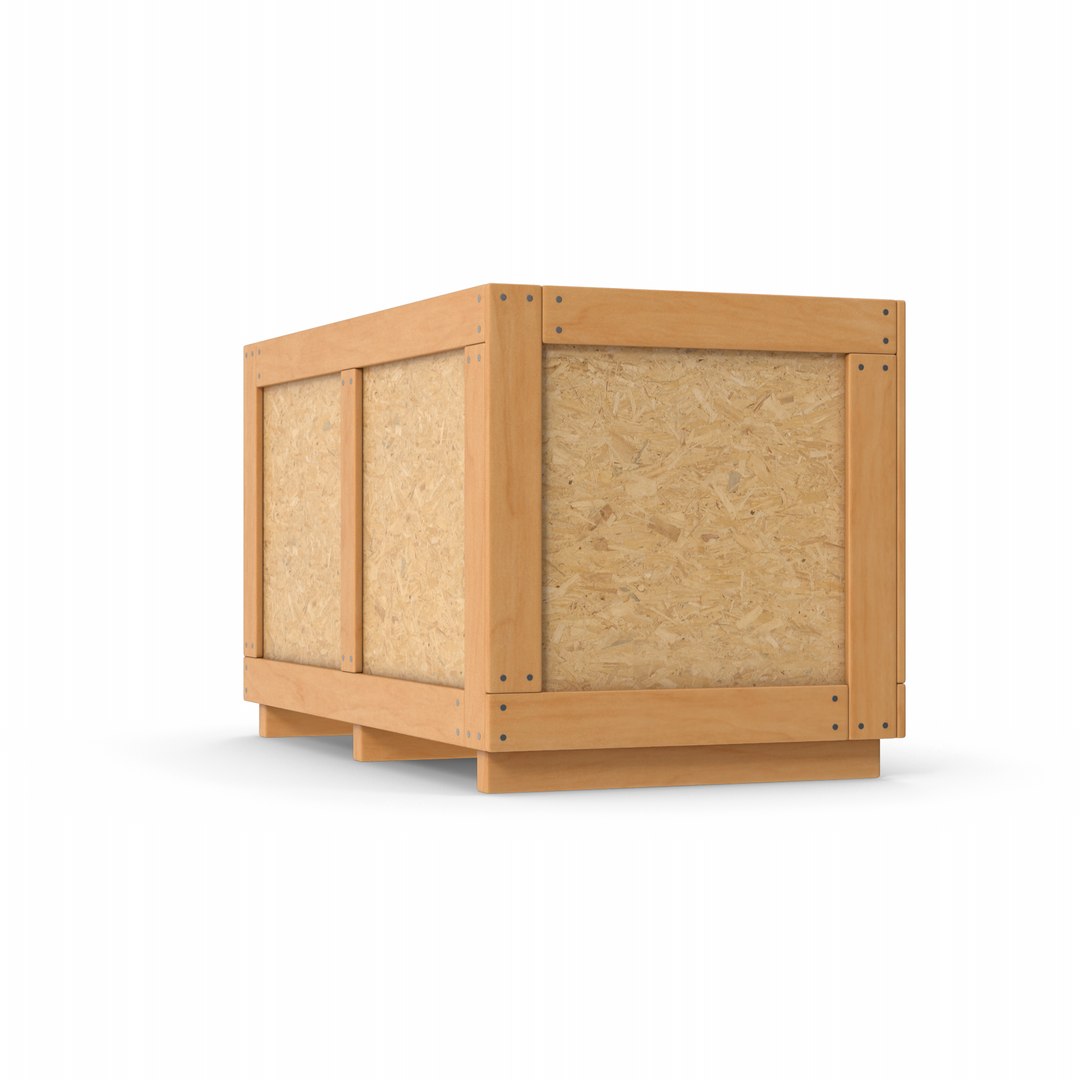 Wooden Crate Box 3D Model - TurboSquid 1994944