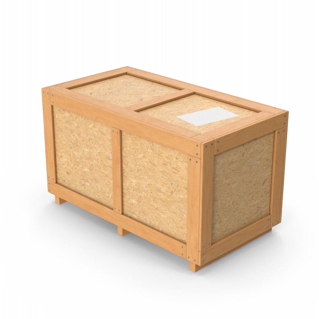 Wooden Crate Box 3D Model - TurboSquid 1994944